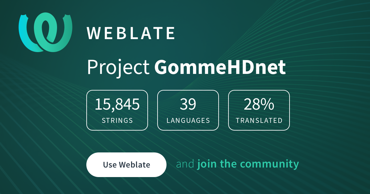 GommeHDnet @ Weblate